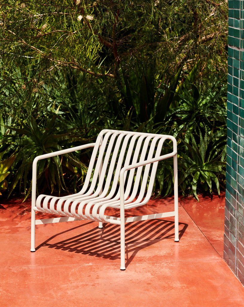 Palissade Lounge Chair Low - Sky Grey – The EDIT